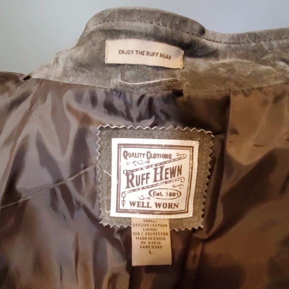 Ruff Hewn | Jackets & Coats | Ruff Hewn Suede Jacket | Poshmark